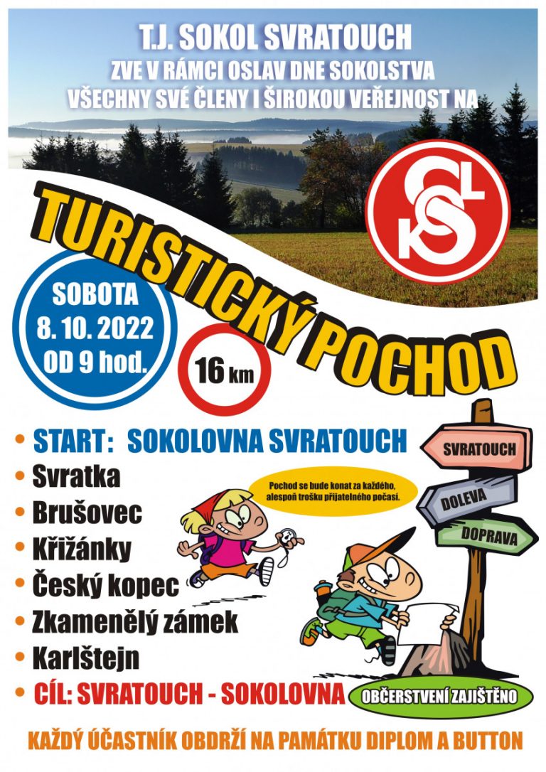 Turistický Pochod Obec Svratouch